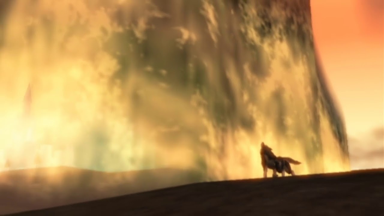 Twilight Princess Wolf Link Howling