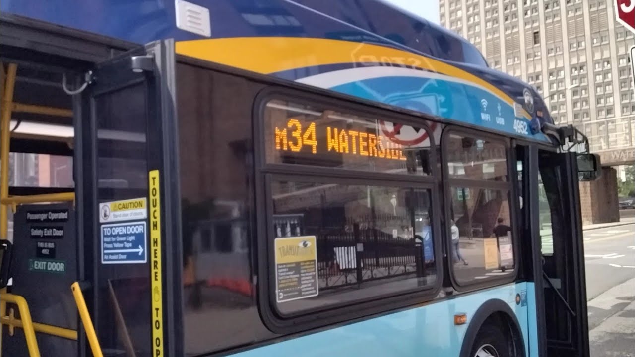 M34-SBS Bus Ride from Javits Center 12th Avenue to Waterside - YouTube