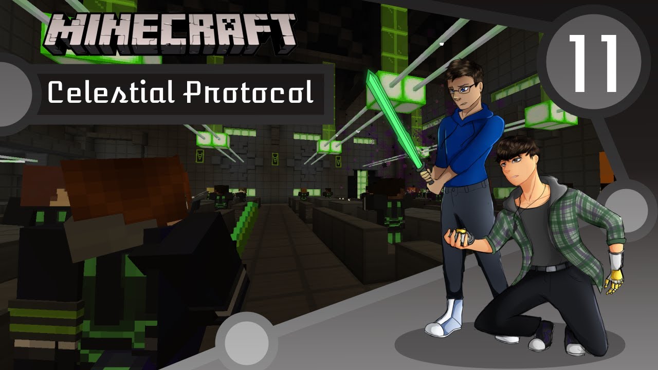 Minecraft Adventure Map - The Celestial Protocol - Episode 11: Purple Fog And Our first Mission ...