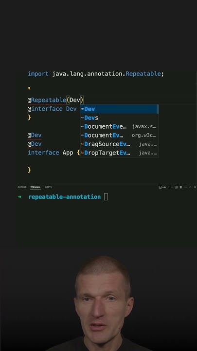 How To Make An Annotation Repeatable Java Shorts Coding Airhacks Youtube