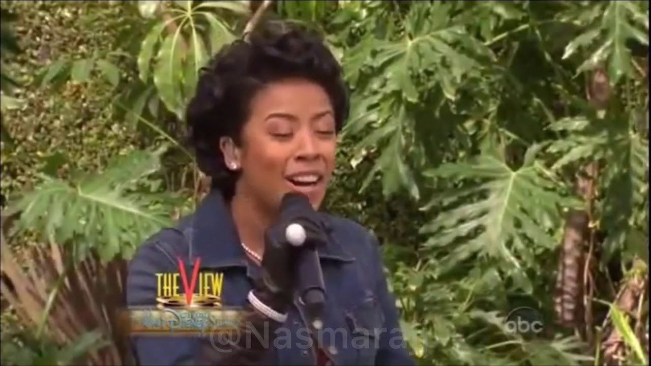 Keyshia Cole - You Complete Me Live @ The View - YouTube