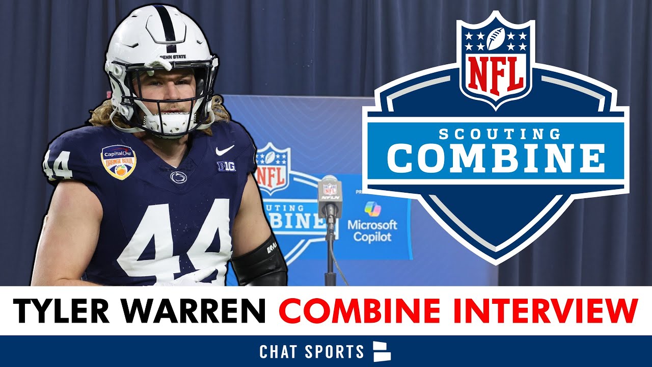 Tyler Warren NFL Combine Interview: Meeting With Broncos & Bengals Plus ...