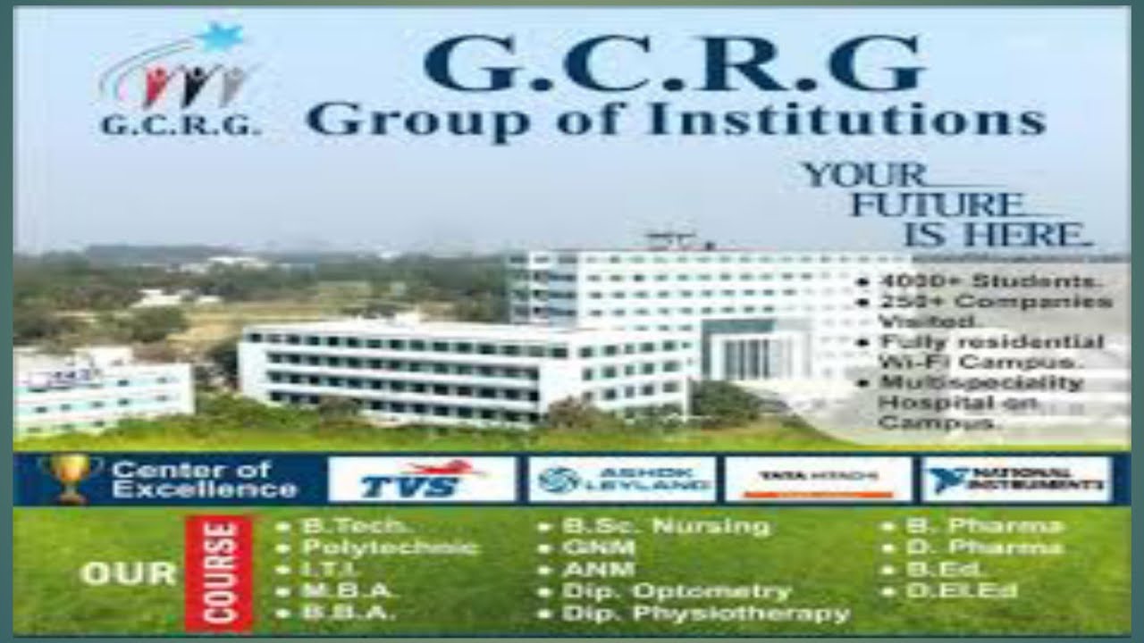 G. C. R. G College in Lucknow |B.tech, Diploma, ANM , GNM, BSc Nursing ...