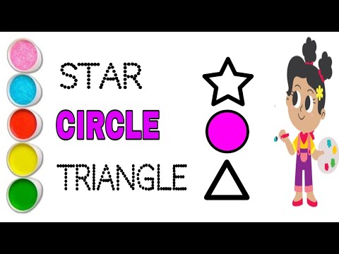Toddler Learning Shape songs Drawing for Kids | Learn Shape Draw for ...