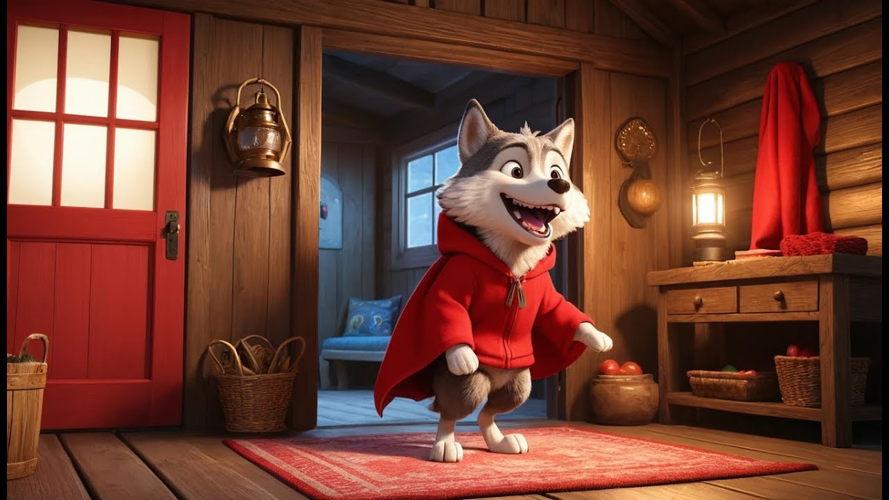 Little Red Riding Hood Rhyme Song | Popular Nursery Rhyme | Educational ...