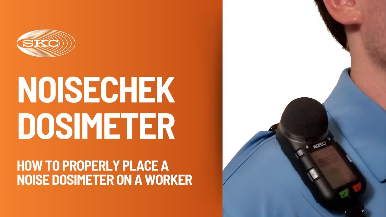 NoiseCHEK Dosimeter: How to Properly Place a Noise Dosimeter on a ...