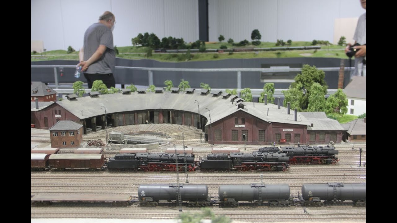 Modellbundesbahn in Brakel (Höxter) - YouTube
