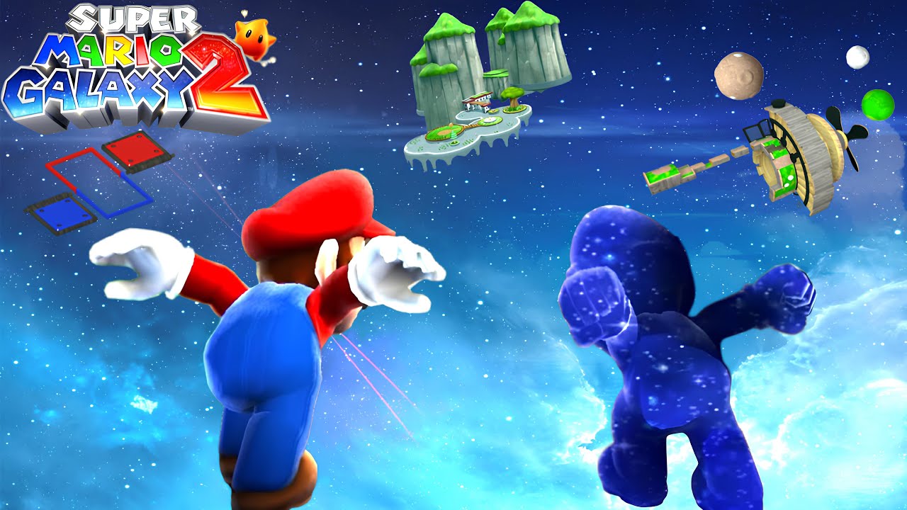 Super Mario Galxy 2 Cosmic Races ! - YouTube