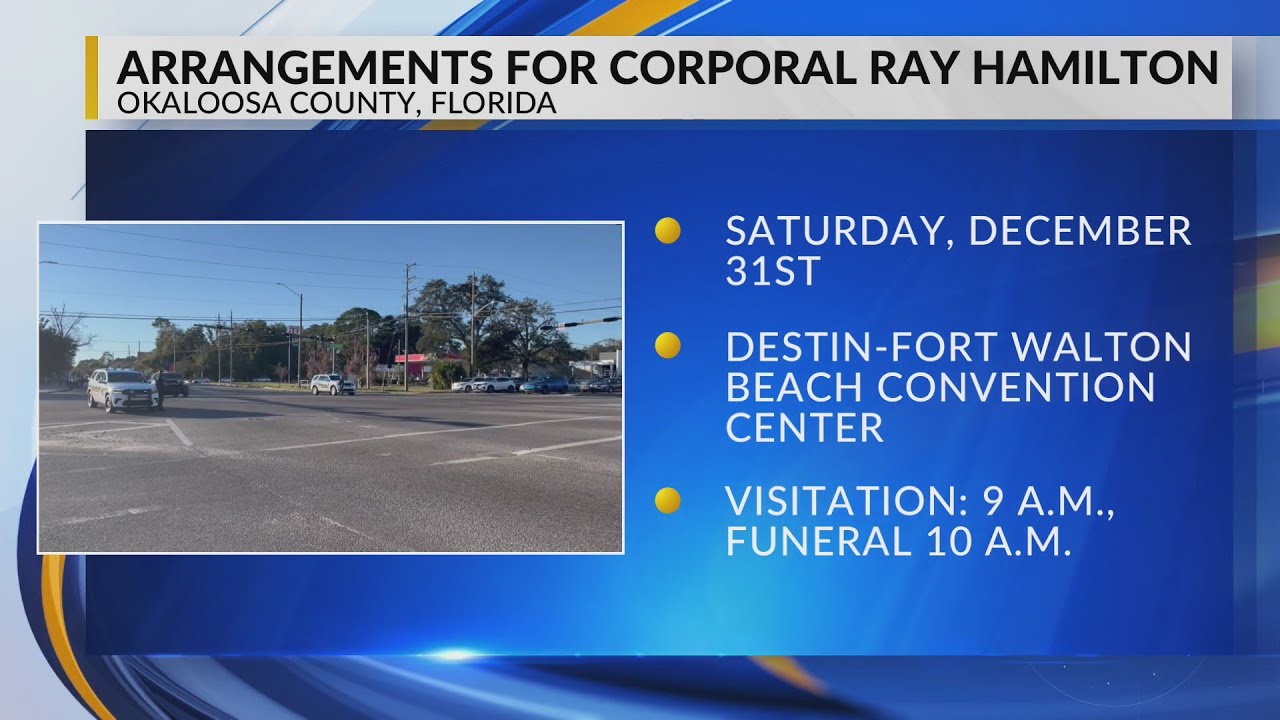 Memorial service announced for fallen Okaloosa Co. Corporal Ray ...
