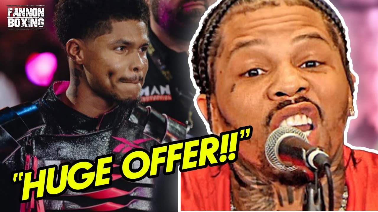 GREAT NEWS! GERVONTA DAVIS OFFERS SHAKUR STEVENSON AMAZON FIGHT ...