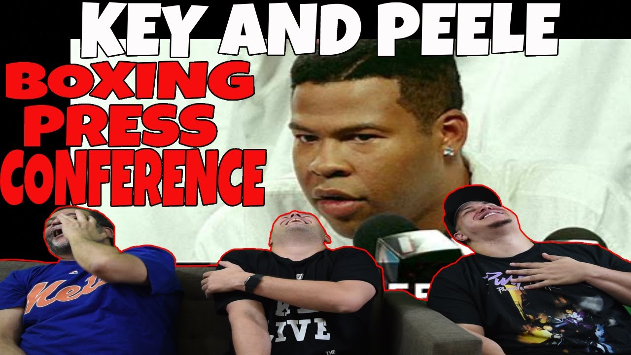 KEY AND PEELE | Boxing Press Conference | Reaction - YouTube