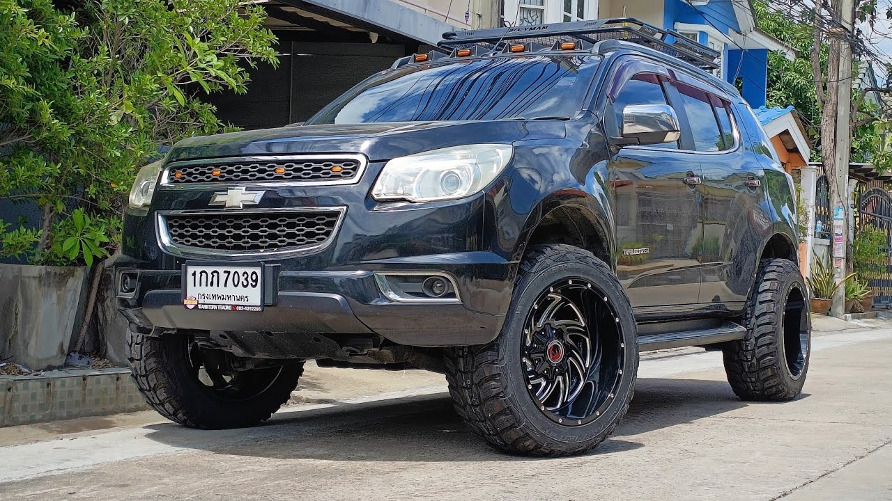 EP 105 : CHEVROLET TRIBLAZER ทรงเมกา BY AKP CUSTOM WHEELS - YouTube