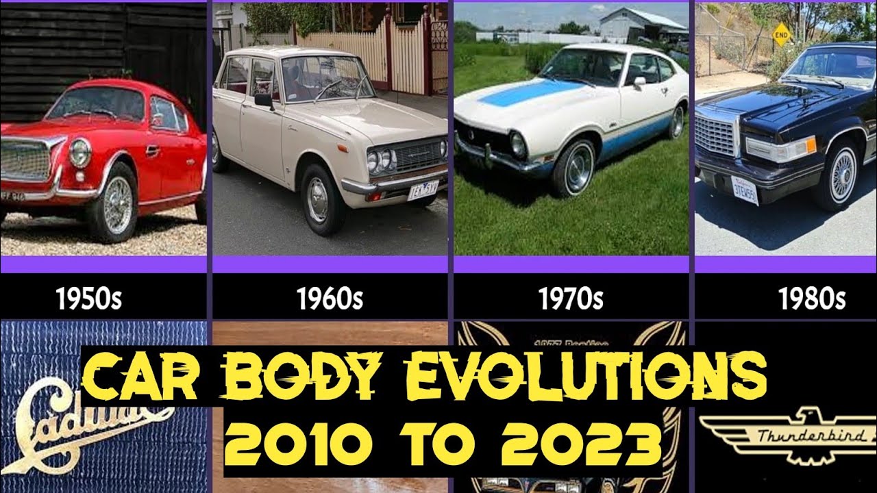 Car Body Evolution's 2010 To 2023 | Cars Bodies Evolution TIll Now ...