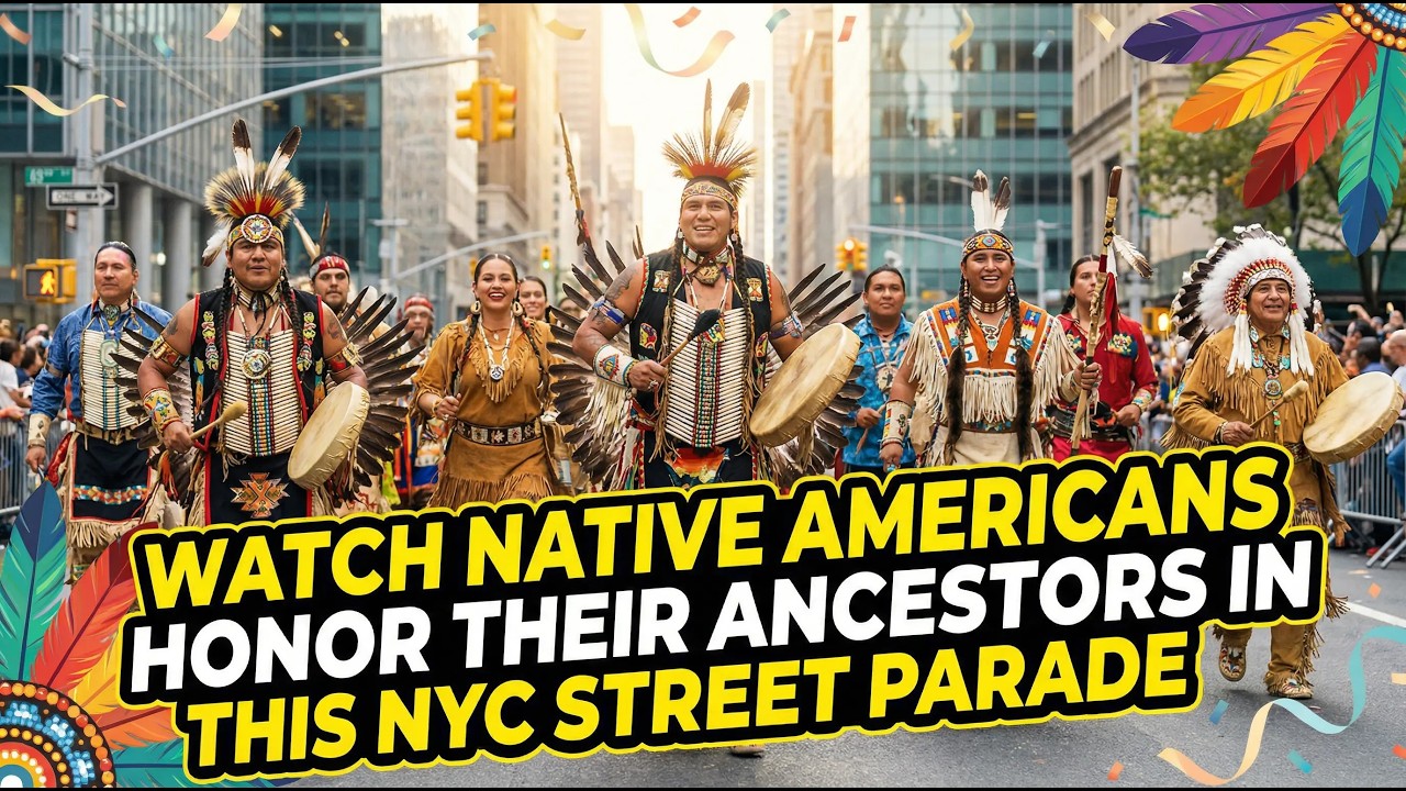 Watch Native Americans Honor Their Ancestors in This NYC Street Parade ...