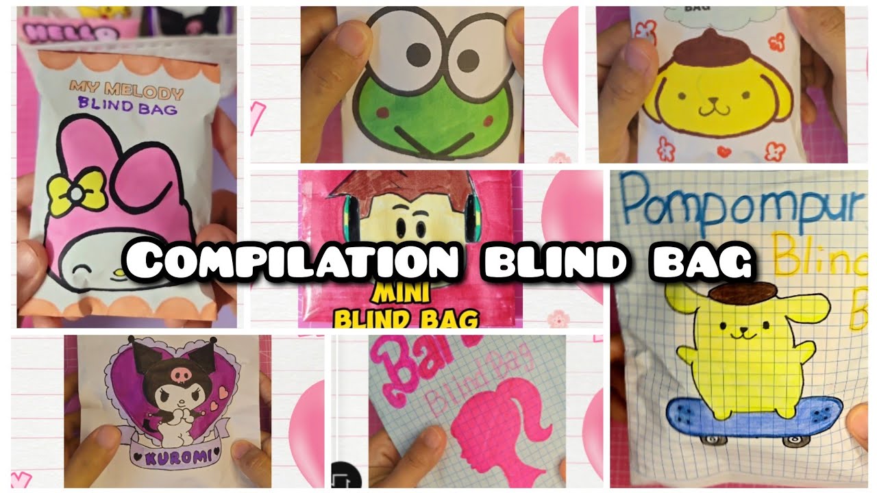 compilation blind bag unboxing video - YouTube