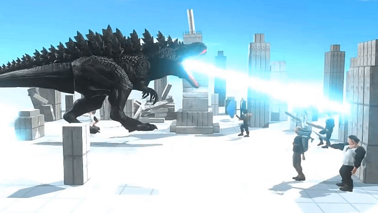 NEW UPDATE GODZILLA vs ALL UNIT (Modern Humans) - New Update Animal ...