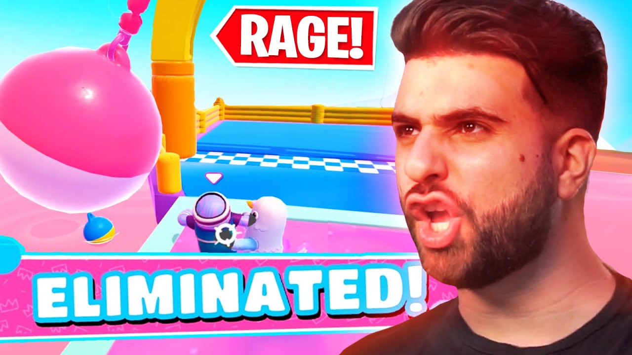 I lost my MIND on Fall guys... (RAGE COMPILATION) - YouTube