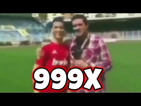 Cristiano Gel but 999x speed meme