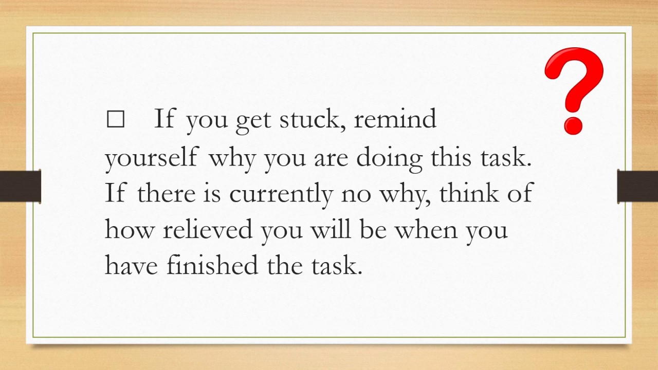 How to: begin a task Checklist - YouTube