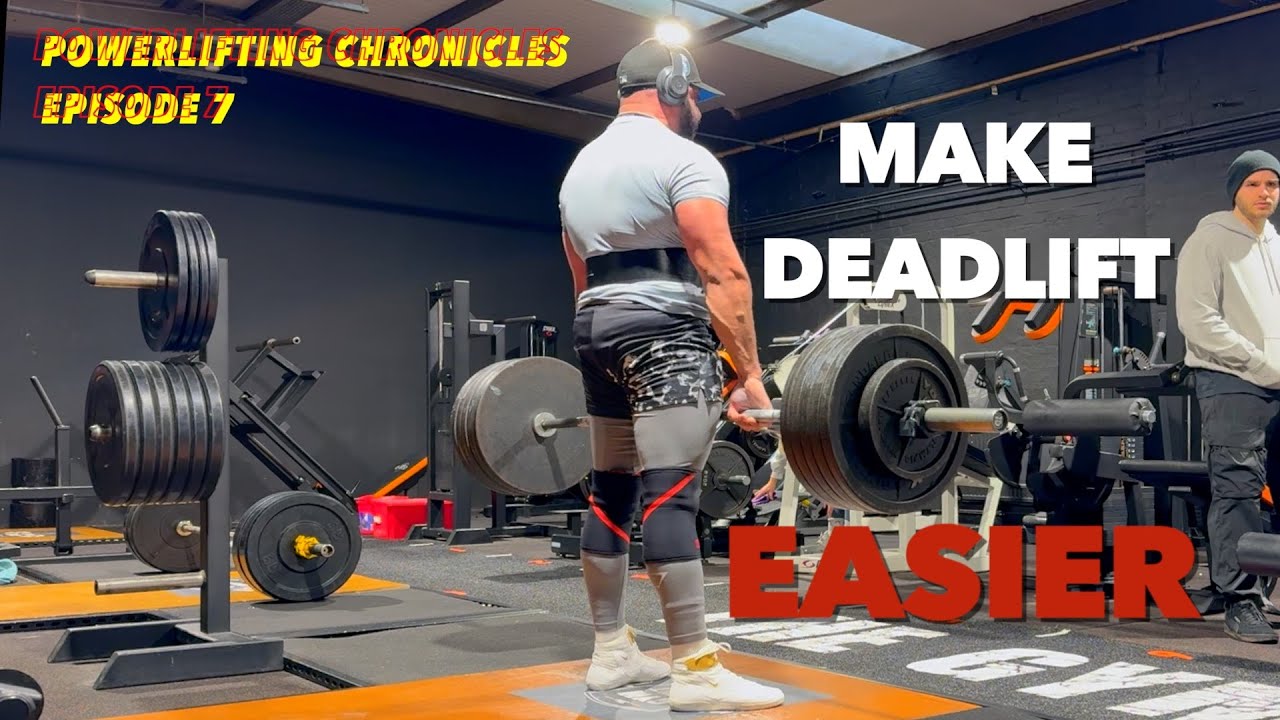 HOW I MADE DEADLIFT EASIER FOR MYSELF..IT COULD WORK FOR YOU TOO ...