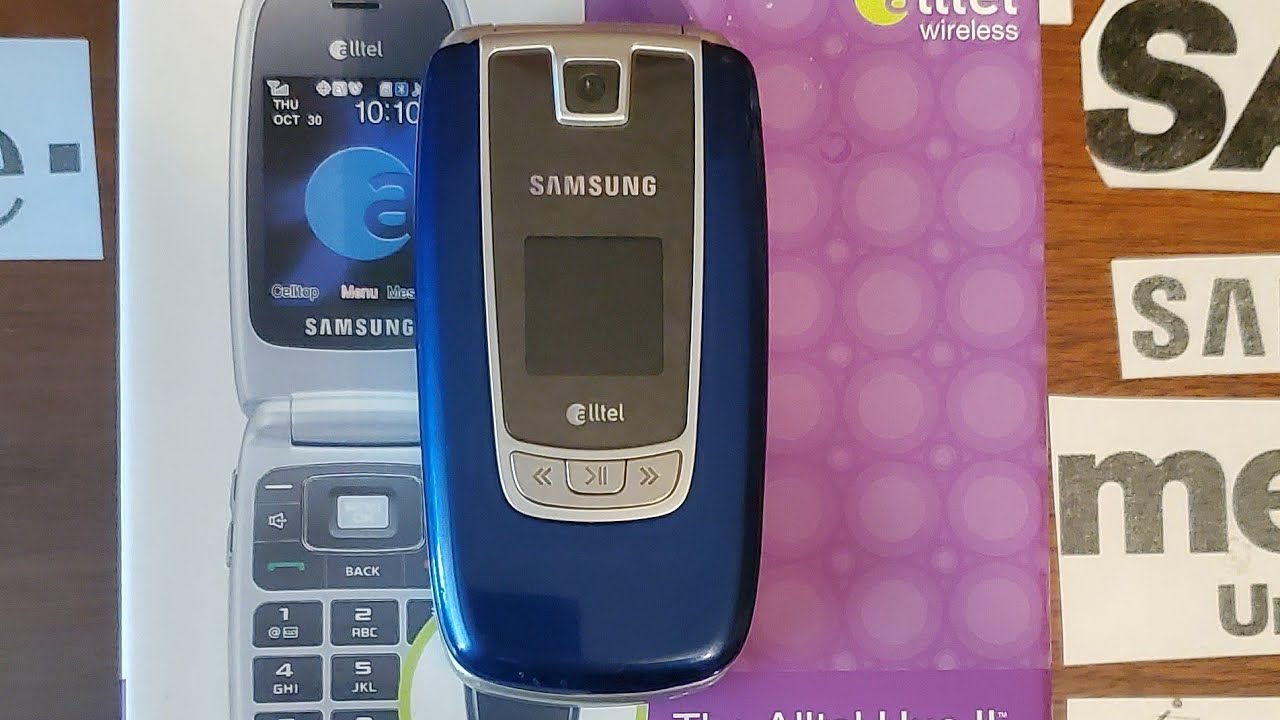 Alltel Wireless Samsung Hue 2 (SCH-R600) Unboxing - YouTube
