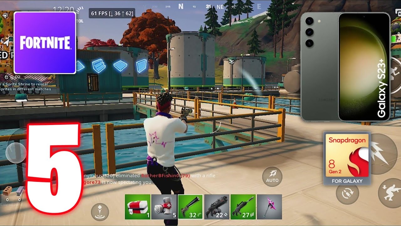 Fortnite Mobile - Gameplay Walkthrough Part 4 - Ranked battle Royale ...