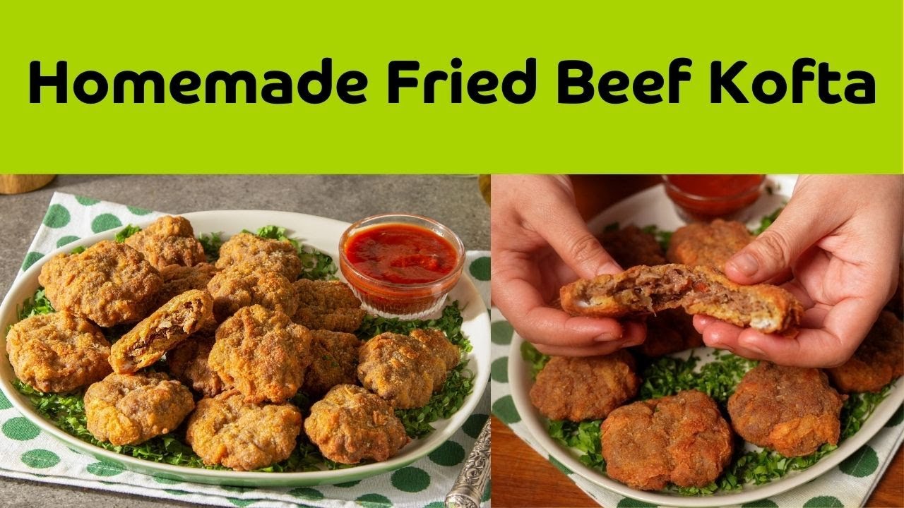 The kids will love this fun recipe for homemade fried beef kofta - it's ...