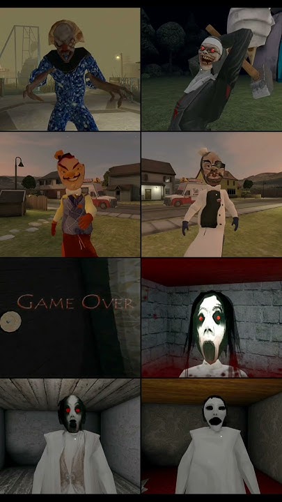 Death Park Ken Mod Vs Evil Nun In Ice Scream 8 Vs Ice Scream 1 Neighbour ,Slendrina Lyudochka# ...