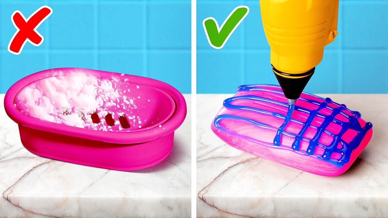50 COOL SOAP HACKS || DIY Soap Crafts For The Whole Family - YouTube