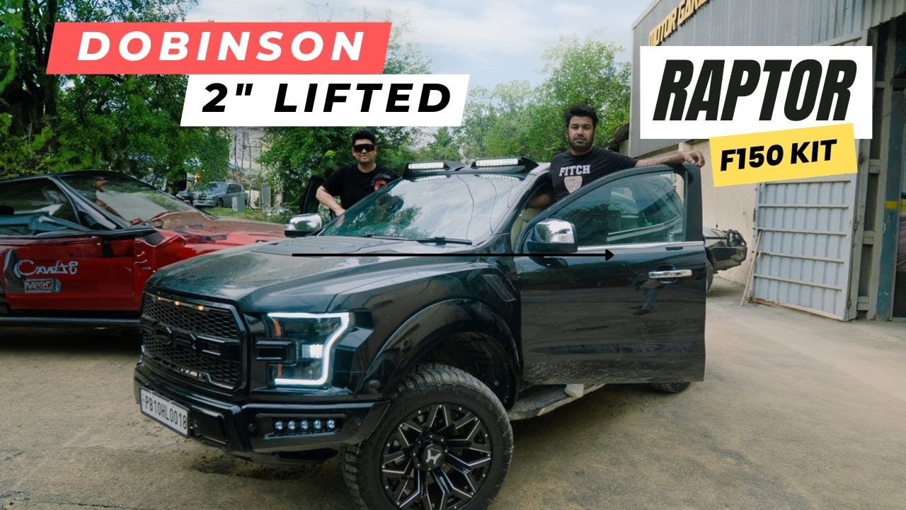 FORD ENDEAVOUR TO RAPTOR F150 CONVERSION WITH 2" INCH DOBINSON LIFT KIT ...