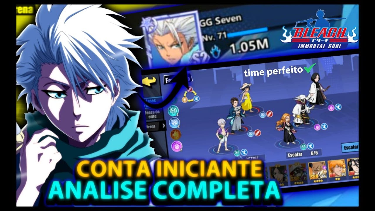 Analisando Conta do Seven e Dicas aos Novatos - Servidor 931 | Bleach ...