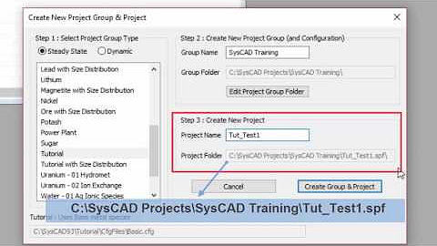 Section 2 - Creating a SysCAD project - YouTube