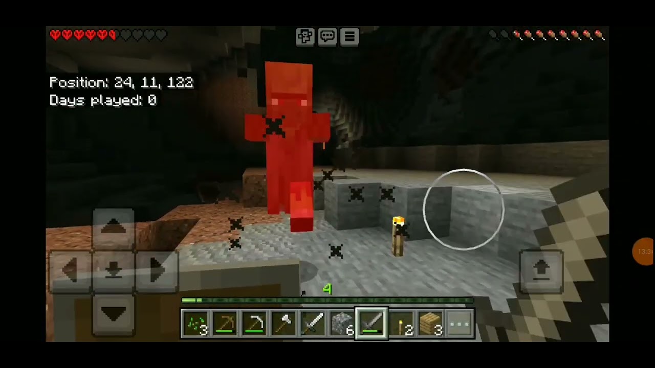 My first time playing minecraft @aCookieGod - YouTube