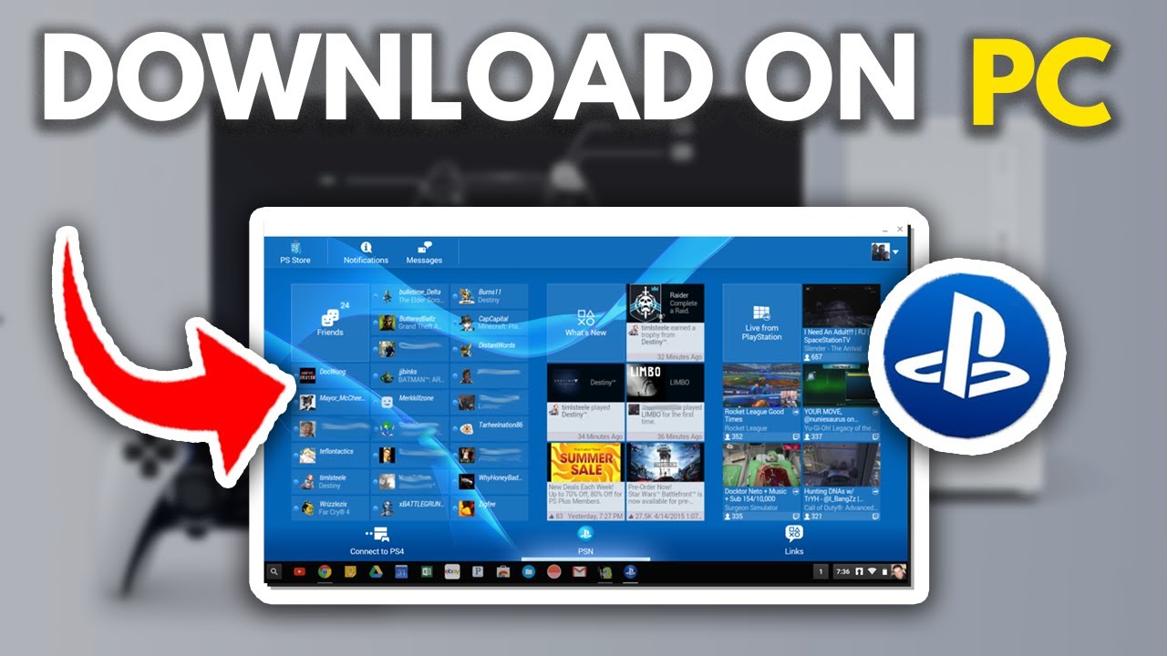 How to Download PlayStation App on PC (2025 EASY) - YouTube