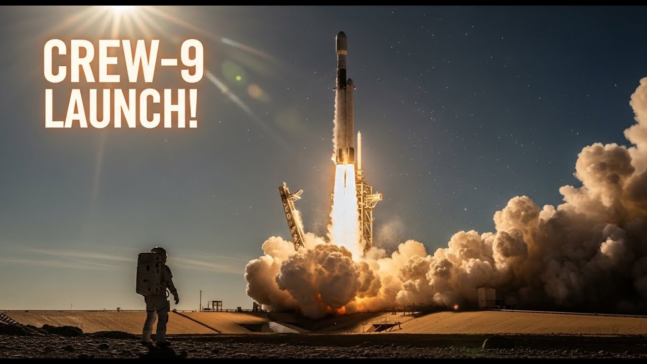 NASA & SpaceX Crew-9 Launch: The Mission That Changes Everything! - YouTube