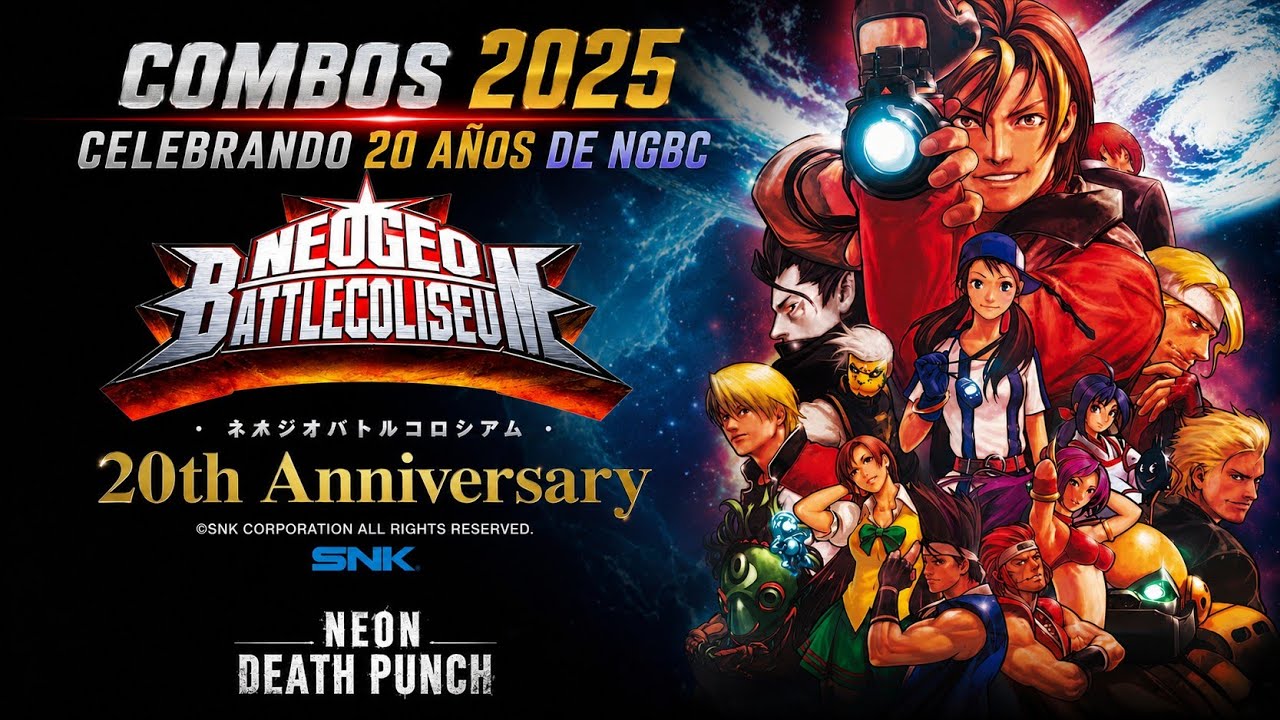 NEO•GEO Battle Coliseum 20 aniversario: 2025 COMBOS by NEONDPXrd. VOL.1 ...