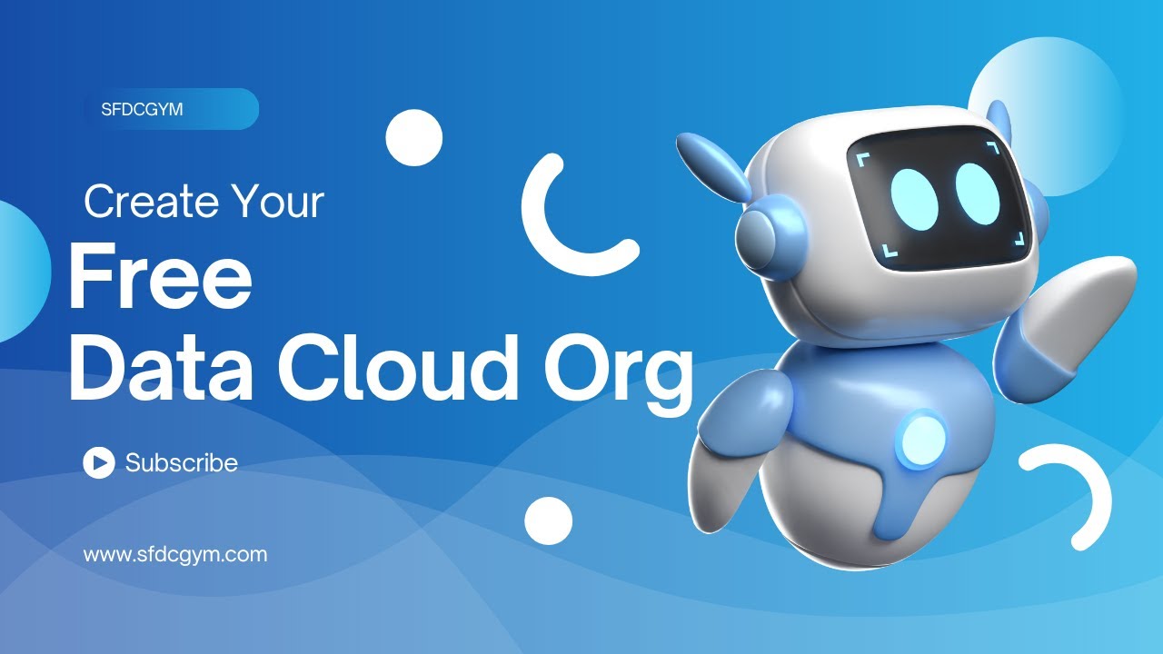 Create Free Data Cloud Org - YouTube