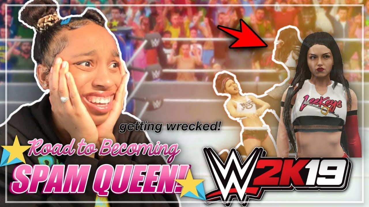 OMG! FIGHTING AGAINST THE INFAMOUS LEASMINE!!!😤😱| WWE 2K19 (Road to ...