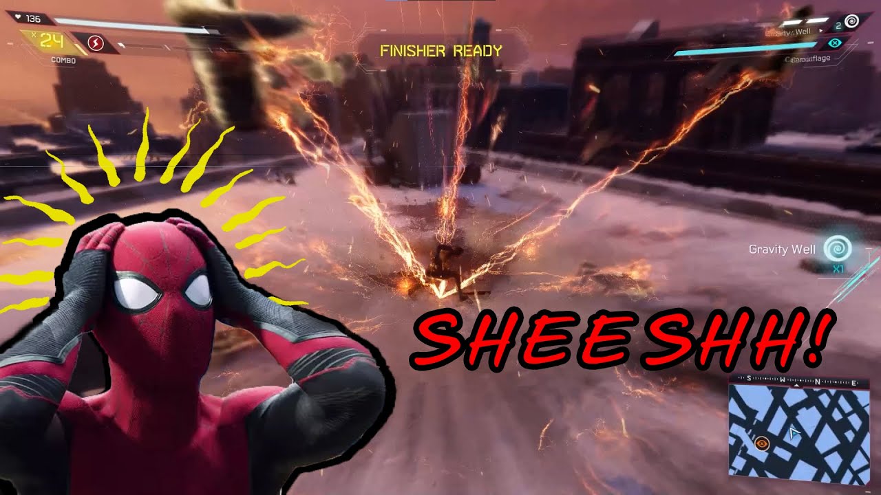 Spider-man Miles Morales: How to defeat thugs all at once - YouTube