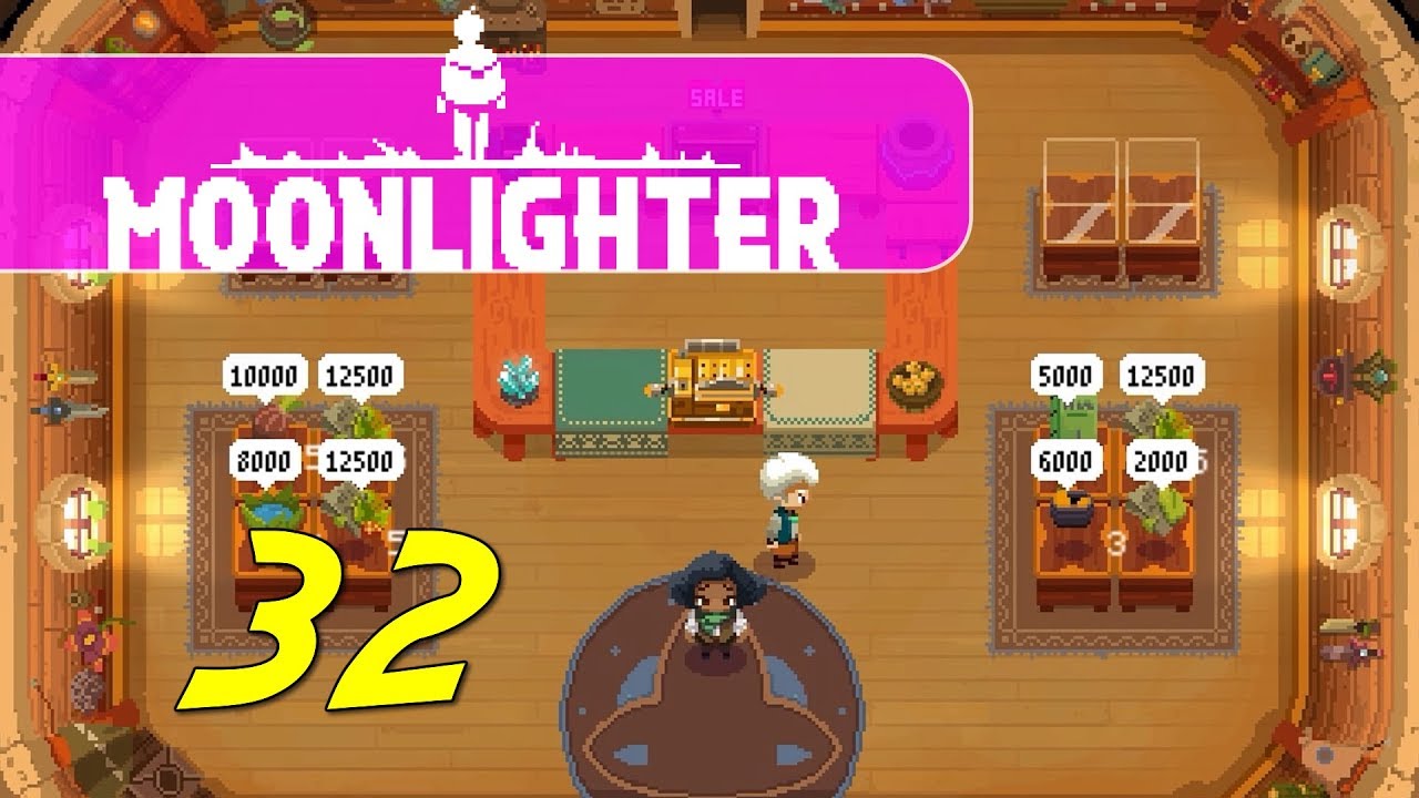 Moonlighter - Let's Play Ep 32 - SHOP LEVEL 3 - YouTube