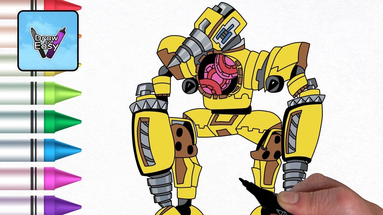 How to draw Titan Drill Man | Skibidi Toilet Multiverse - YouTube