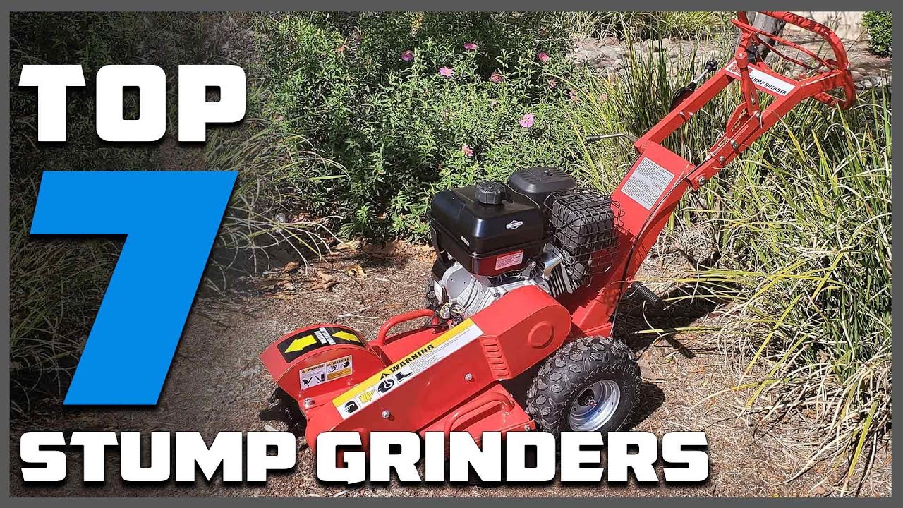 Say Goodbye to Stubborn Stumps: The 7 Most Effective Stump Grinders - YouTube