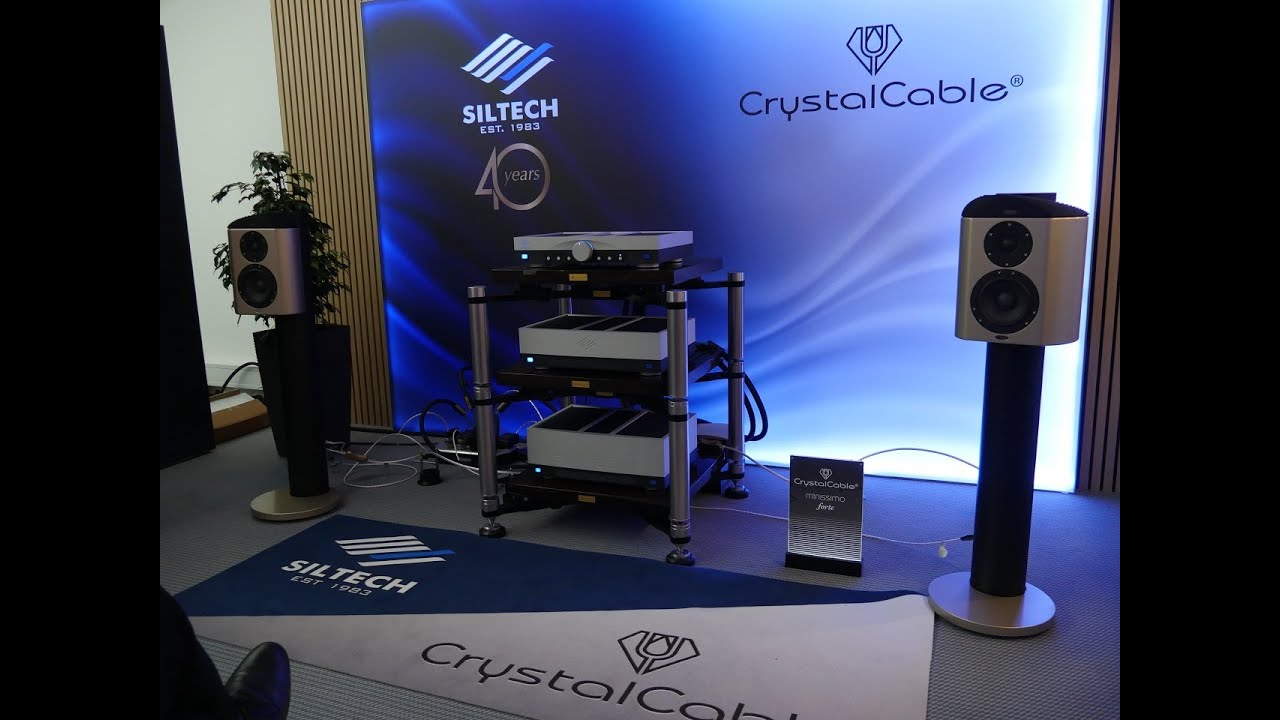High End Munich 2023 - Siltech - Chrystal Cable - YouTube