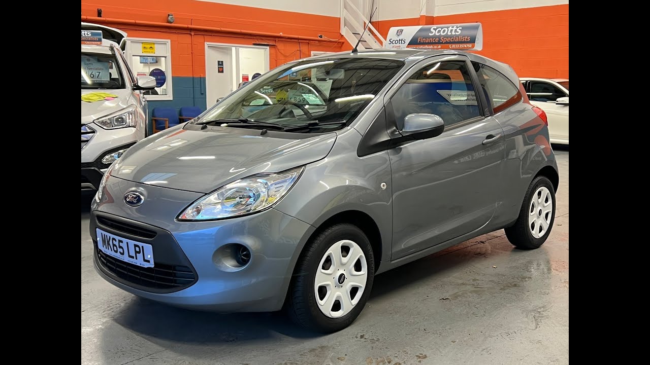 FORD KA 1.2 EDGE 3 DOOR SILVER 1 OWNER FROM NEW LOW TAX LOW MILEAGE ...