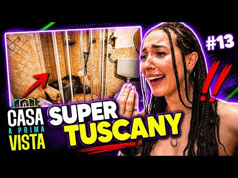 LE CASE PIÙ ASSURDE DELLA TOSCANA! 🏠😱​​ | Casa a Prima Vista #13 *Reaction*