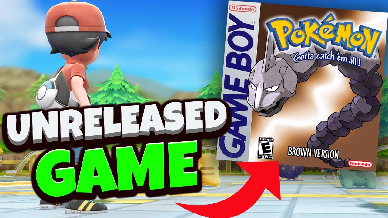 What Happened to the UNRELEASED POKEMON GAME? Pokemon Brown - YouTube