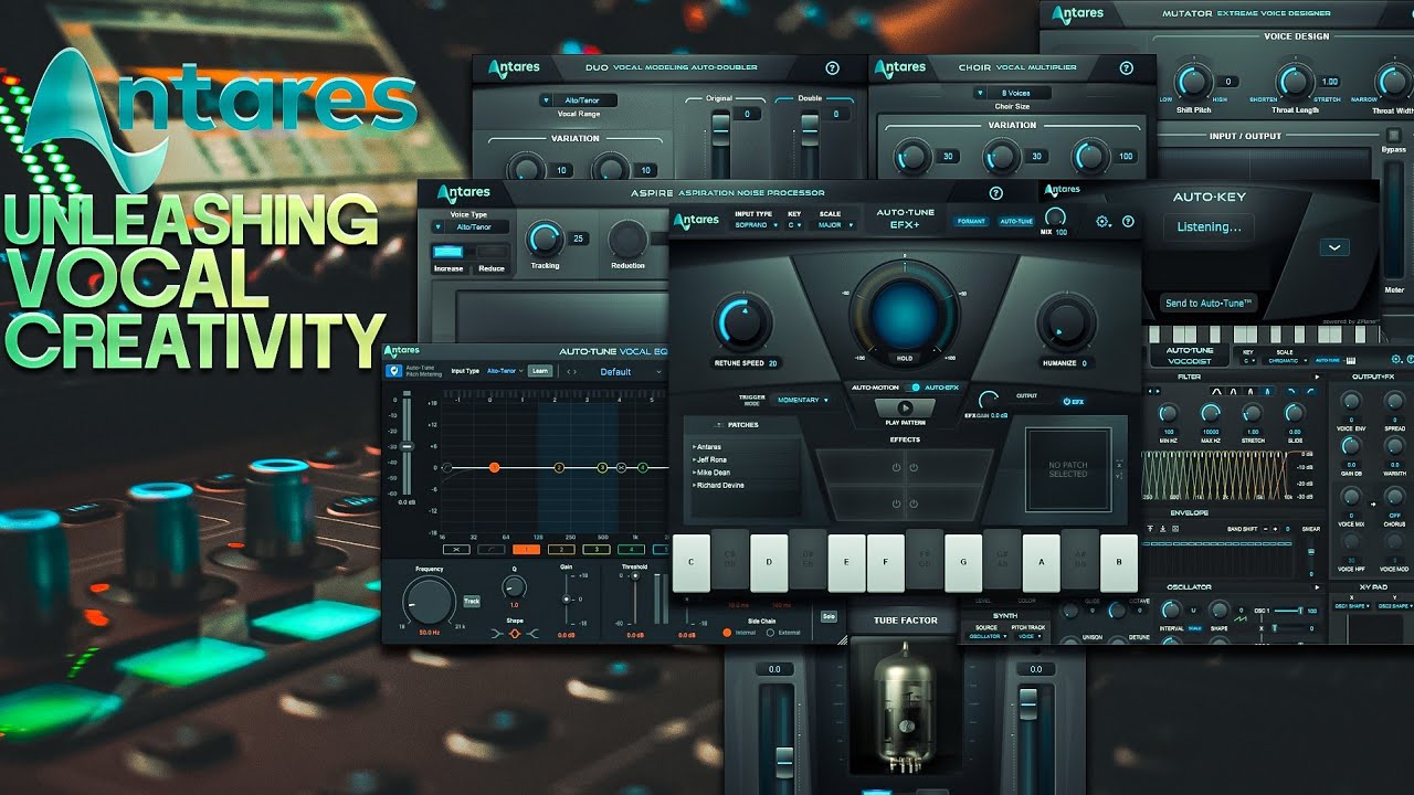 The Future of Vocals: Unmasking the Magic of Antares Auto-Tune Plugins ...