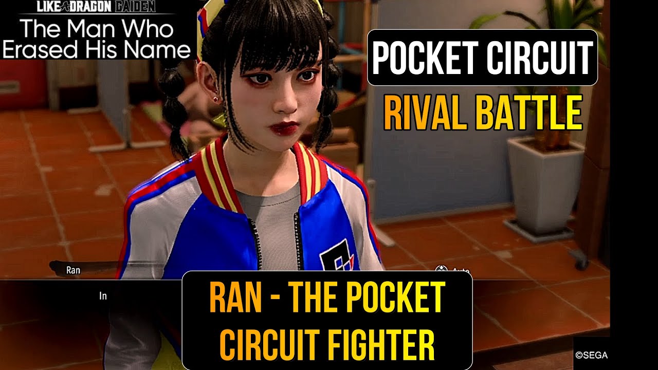 Like a Dragon Gaiden - How to defeat Ran in Pocket Circuit Rival Battle ...