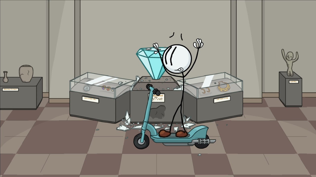 Henry Stickmin StD | Diamond (Scooter) Timeout - YouTube