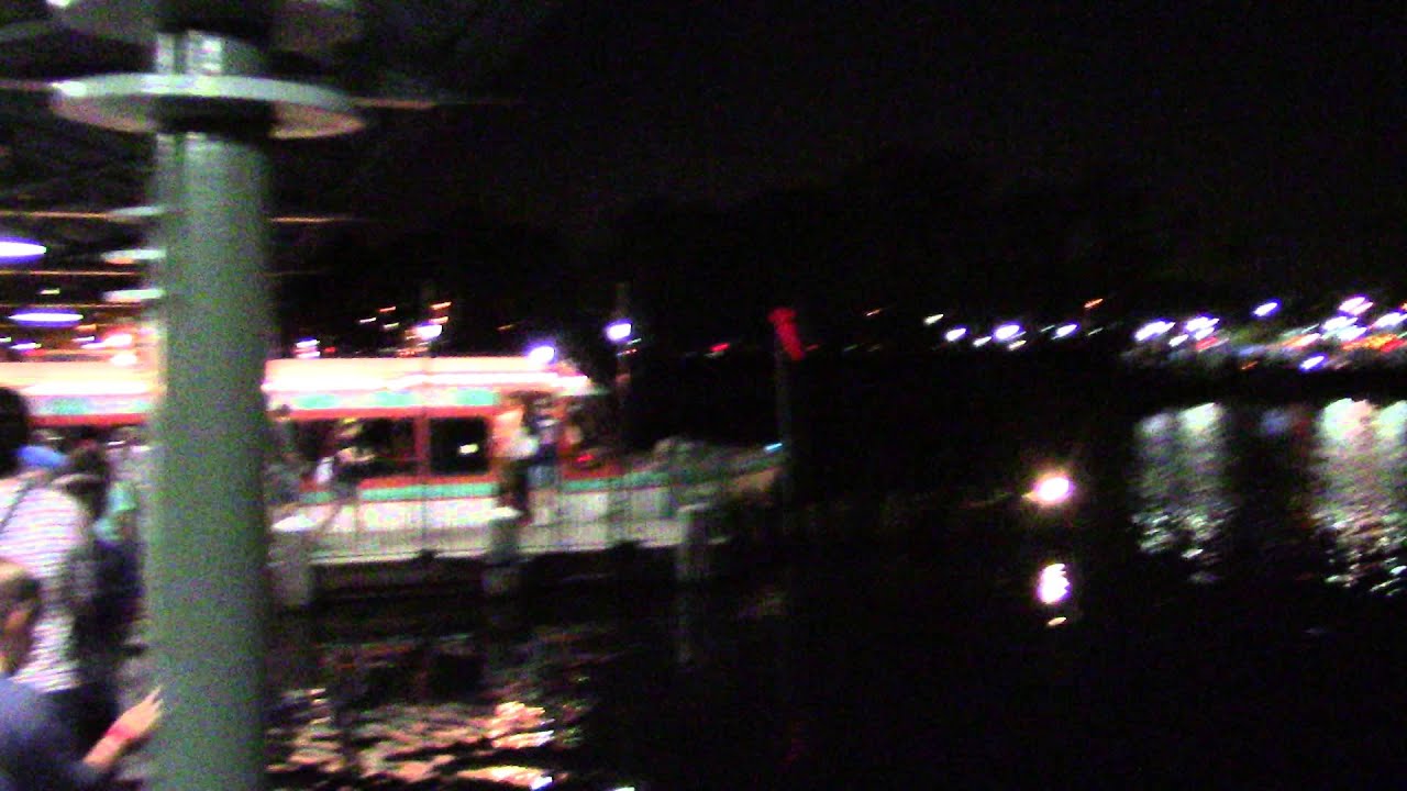 Boat Launch to EPCOT From Hollywood Studios - Walt Disney World - YouTube